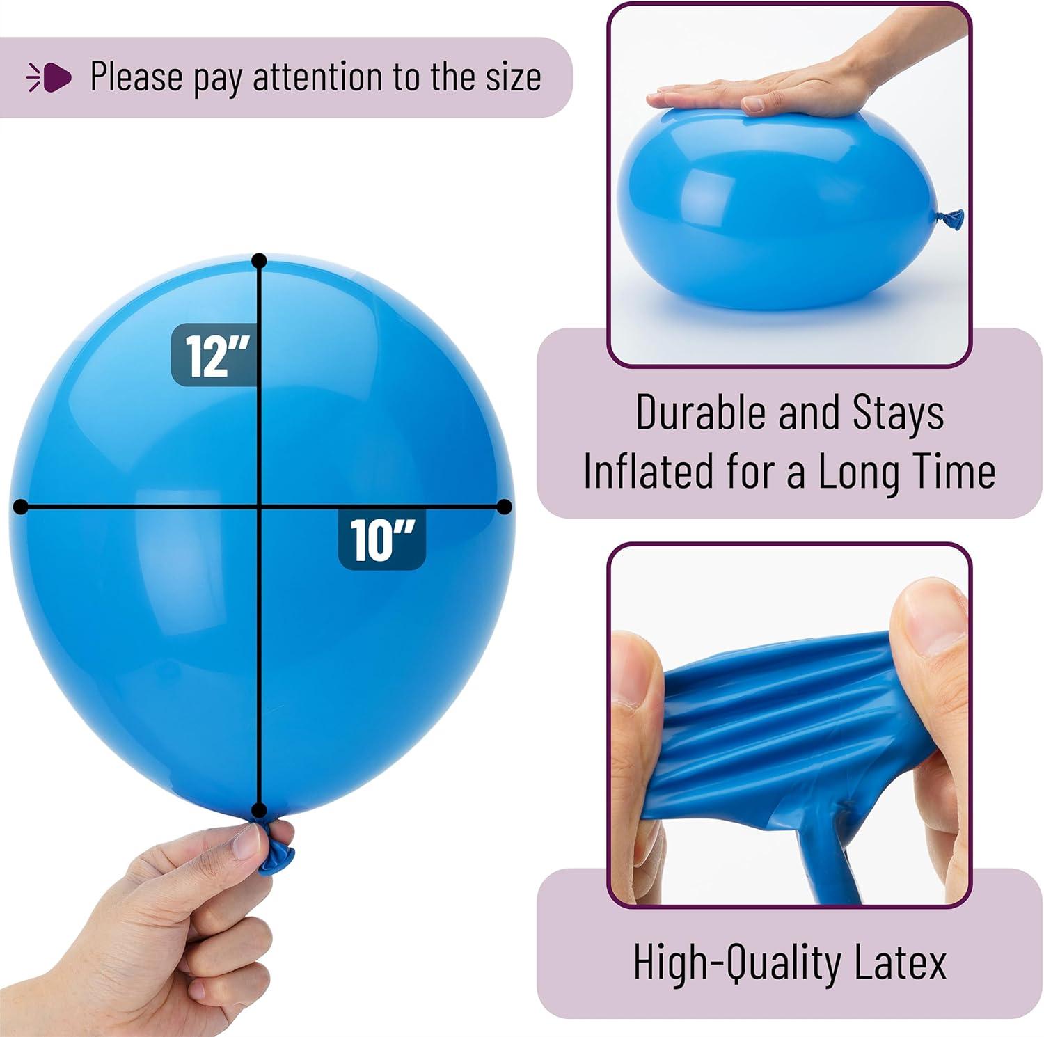 Mr. Pen- 54 Pack Morandi Color Balloons, 12-Inch Rainbow, Latex ...