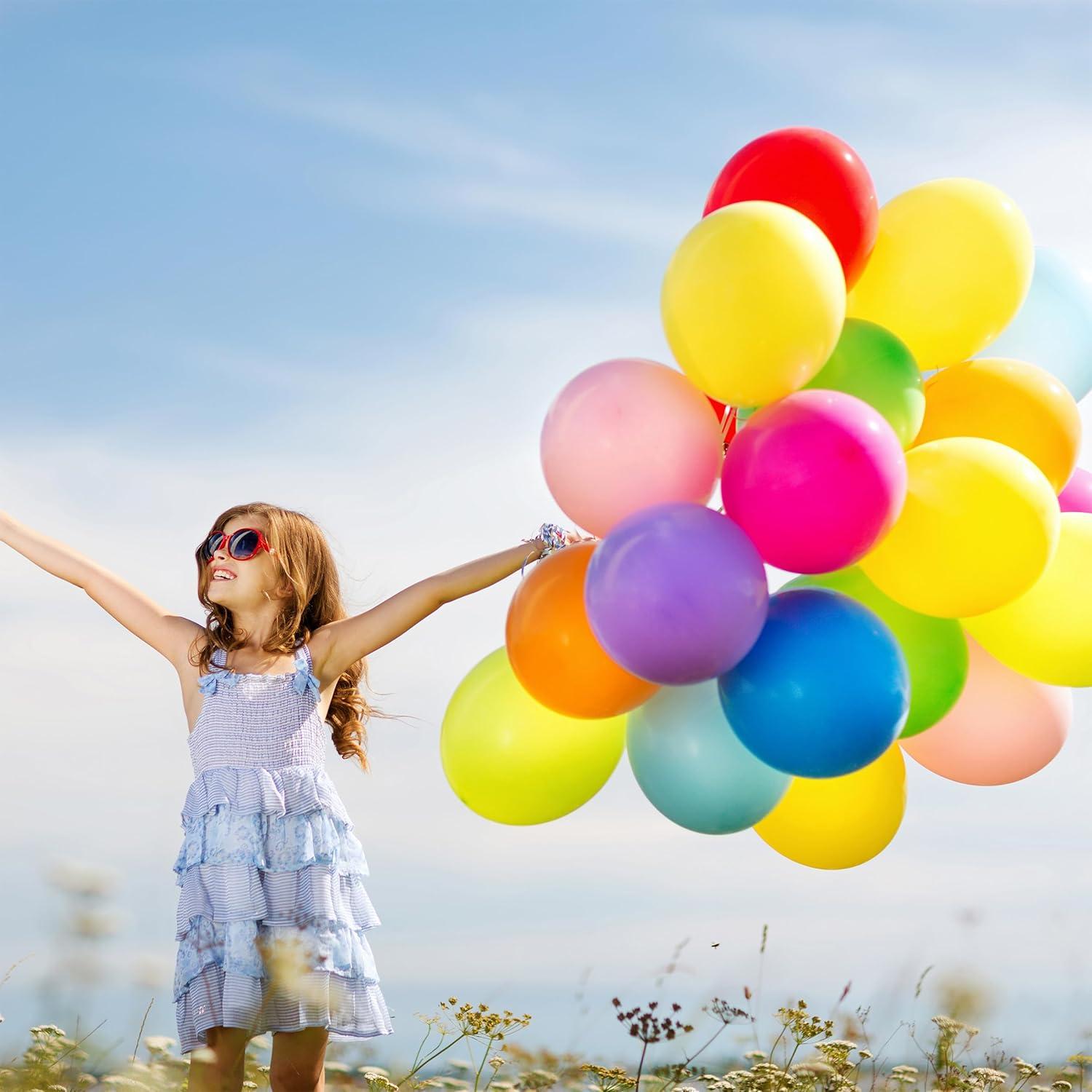 Mr. Pen- 54 Pack Morandi Color Balloons, 12-Inch Rainbow, Latex ...